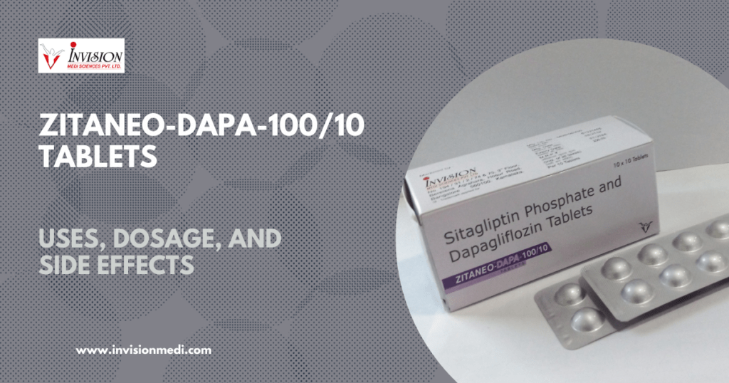 ZITANEO-DAPA-100/10: Sitagliptin Phosphate And Dapagliflozin Tablets