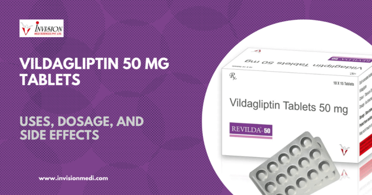 REVILDA-50: Vildagliptin 50mg Tablets Uses, Benefits, Dosage