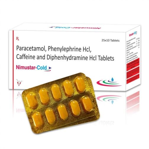 NIMUSTAR Cold Tablets - Invision Medi Science
