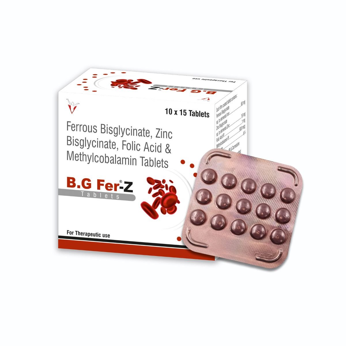 B.G. FER-Z Tablets - Invision Medi Science