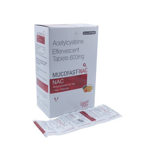 MUCOFAST-NAC EFFERVESCENT - Invision Medi Science