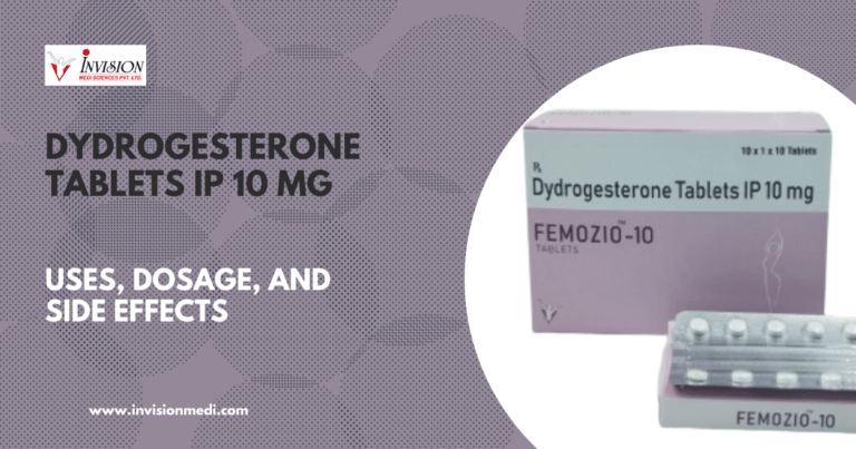 FEMOZIO-10: Dydrogesterone Tablets IP 10 Mg - Uses, Benefits, MOA ...