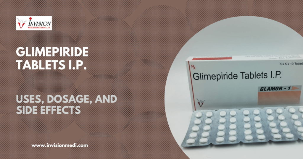 GLAMOR - 1: Glimepiride Tablets I.P. - Uses, Benefits, MOA, Recommended ...