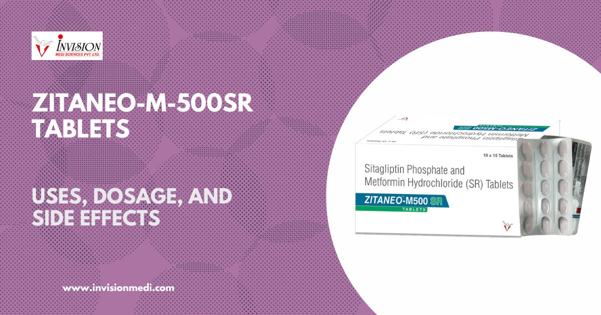 ZITANEO-M500 SR Tablets Uses, Benefits And Recommended Dosage